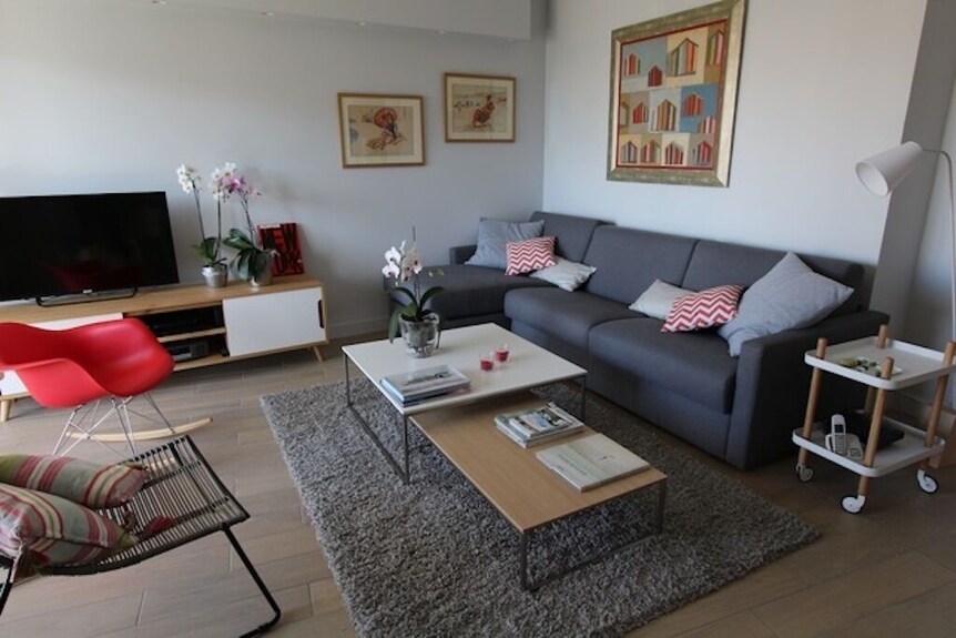 South Facing Apartment, Sea View, Near Beach / Center, Terrace, Aircon, Parking - Cassis