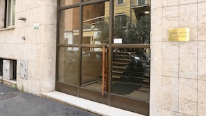 Entrada do alojamento