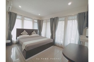 Quarto Duplo Deluxe | Wi-fi grátis, roupa de cama fornecida