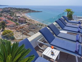 Terraço no piso superior