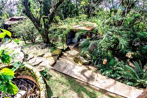 Cabana de Madeira Familiar | Vista do quarto