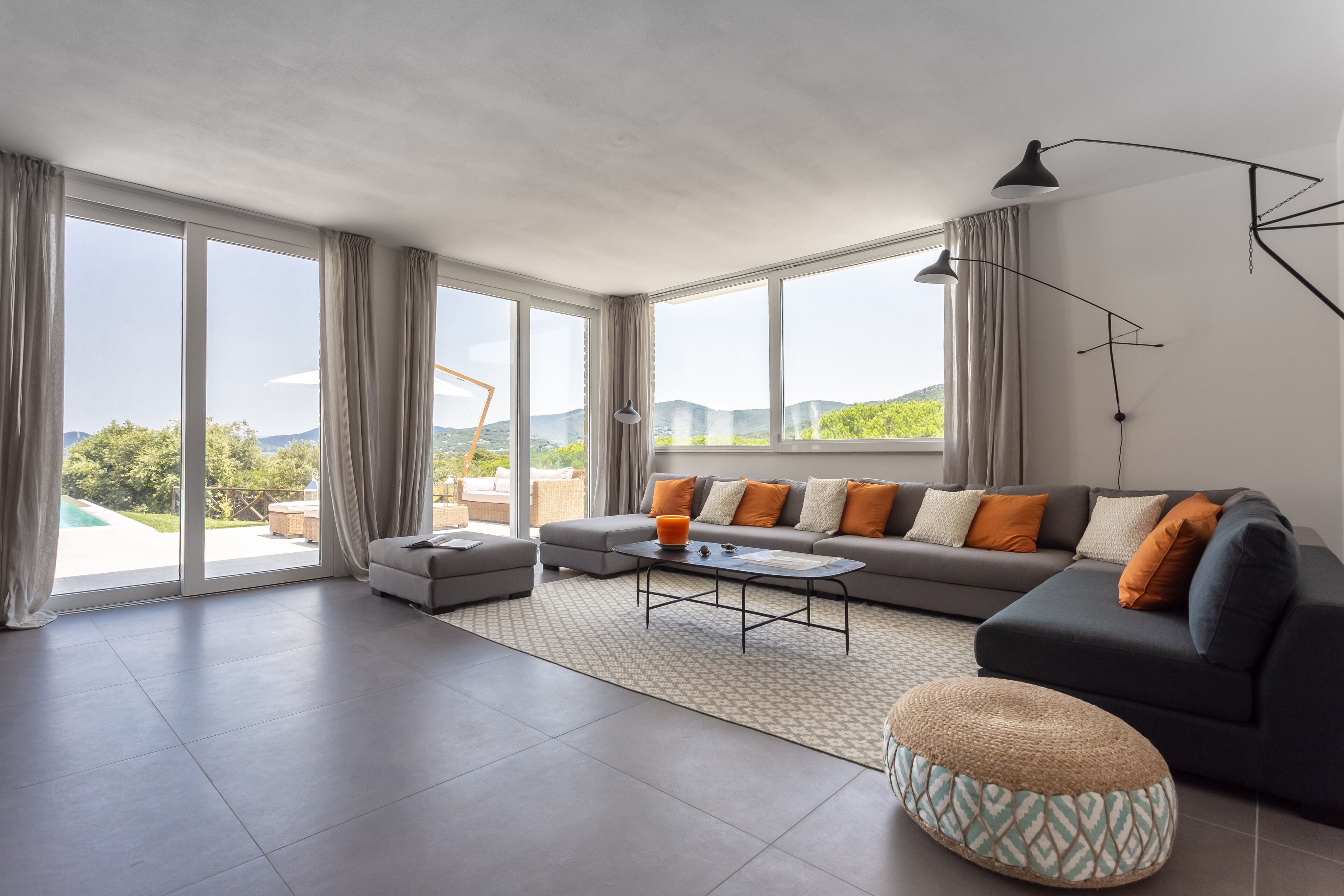 Design Beachfront Villa, Private Pool, A/c, Wifi, Garden And Parking Space - Castiglione della Pescaia