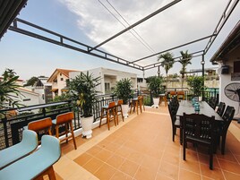 Café da manhã, almoço e jantar