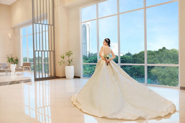 Área interna para casamento
