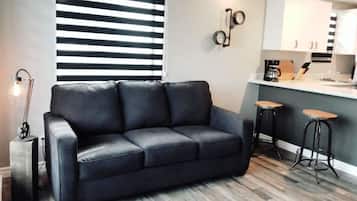 Apartamento Standard, 1 cama de casal e sofá-cama (546) | Sala | Smart TV de 50 polegadas com canais por cabo