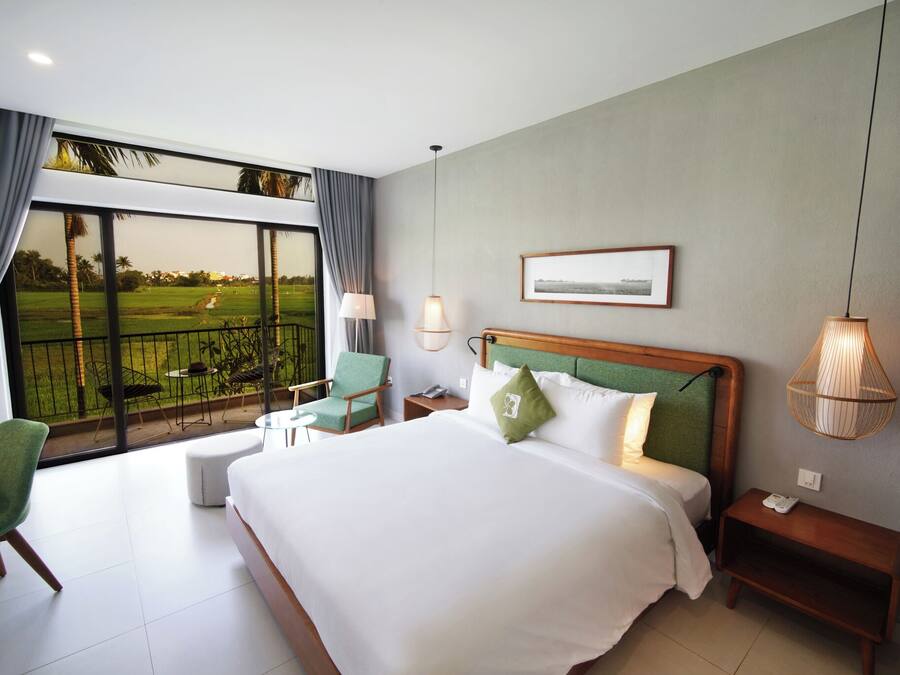 Quarto Duplo Deluxe (Grand) | Roupa de alta qualidade, camas de colchão Select Comfort, minibar