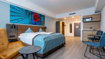 Apartamento, cozinha | Cozinha privada | Uma cafeteira/bule, uma chaleira elétrica