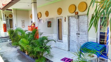 Vista para o jardim