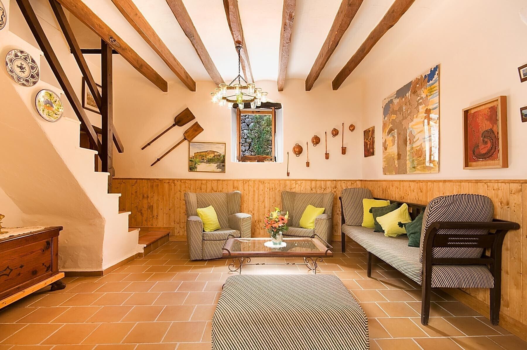 Casa Tipica Mallorquina Con Piscina En Serra De Tramuntana Pollensa - Mallorca