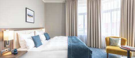 1 quarto, roupas de cama antialérgicas, cofres nos quartos, escrivaninha