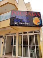 Entrada do alojamento