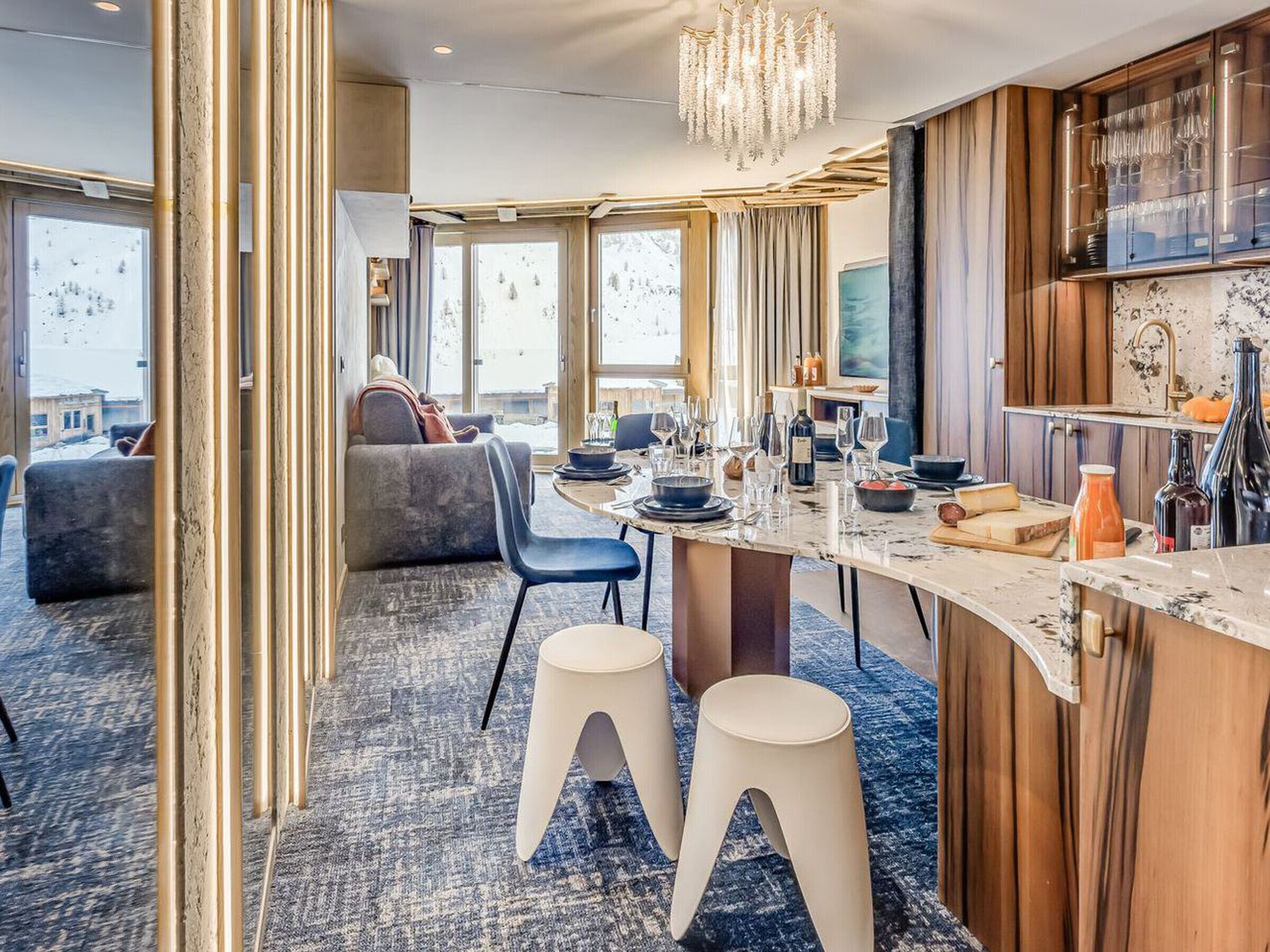 Tignes: Appartement Rénové, 7 Pers, 3 Pièces, Services Inclus - Tignes