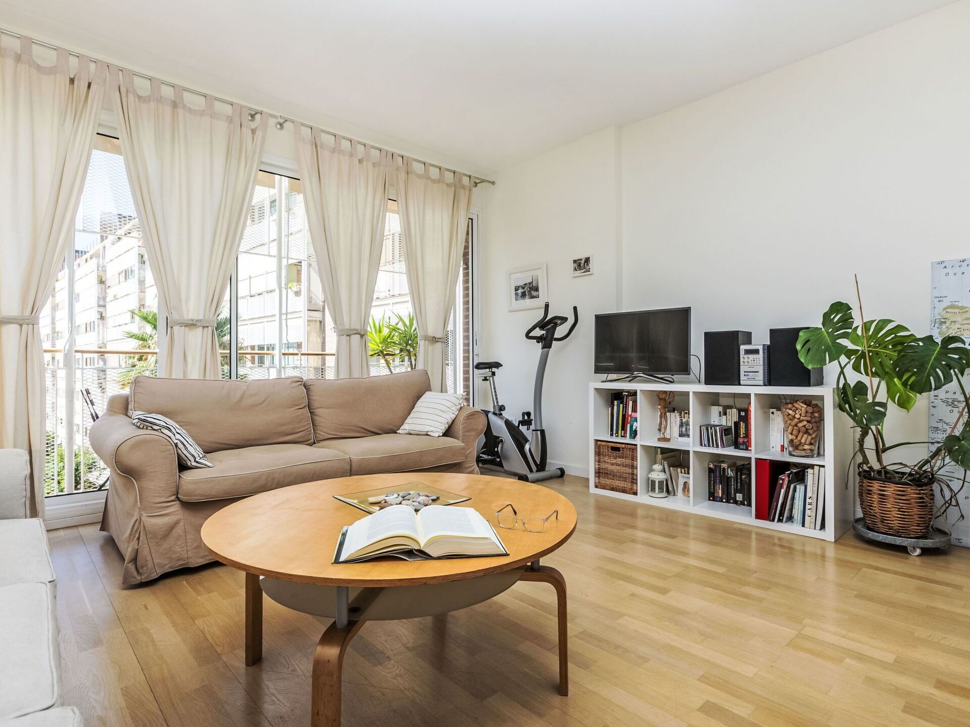 Bel Appartement Pour 4 Personnes Avec Climatisation, Wifi, Tv Et Balcon - La Barceloneta