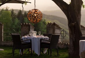 Opç ões para refeição ao ar livre