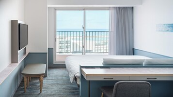 Quarto Duplo, não fumadores, vista para o oceano | Vista do quarto