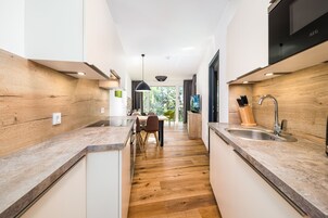 Apartamento Clássico, vista para a montanha (Cleaning Fee incl.) | Cozinha privada