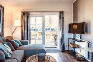 Chalé premium | Individualmente decorados, individualmente mobiliados