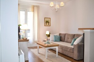 Apartamento, 1 quarto (No. 1) | Quartos insonorizados, ferro/tábua de engomar, berço de viagem 