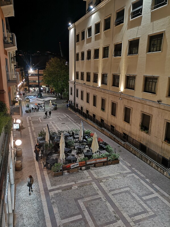 Vista para a cidade desde o alojamento