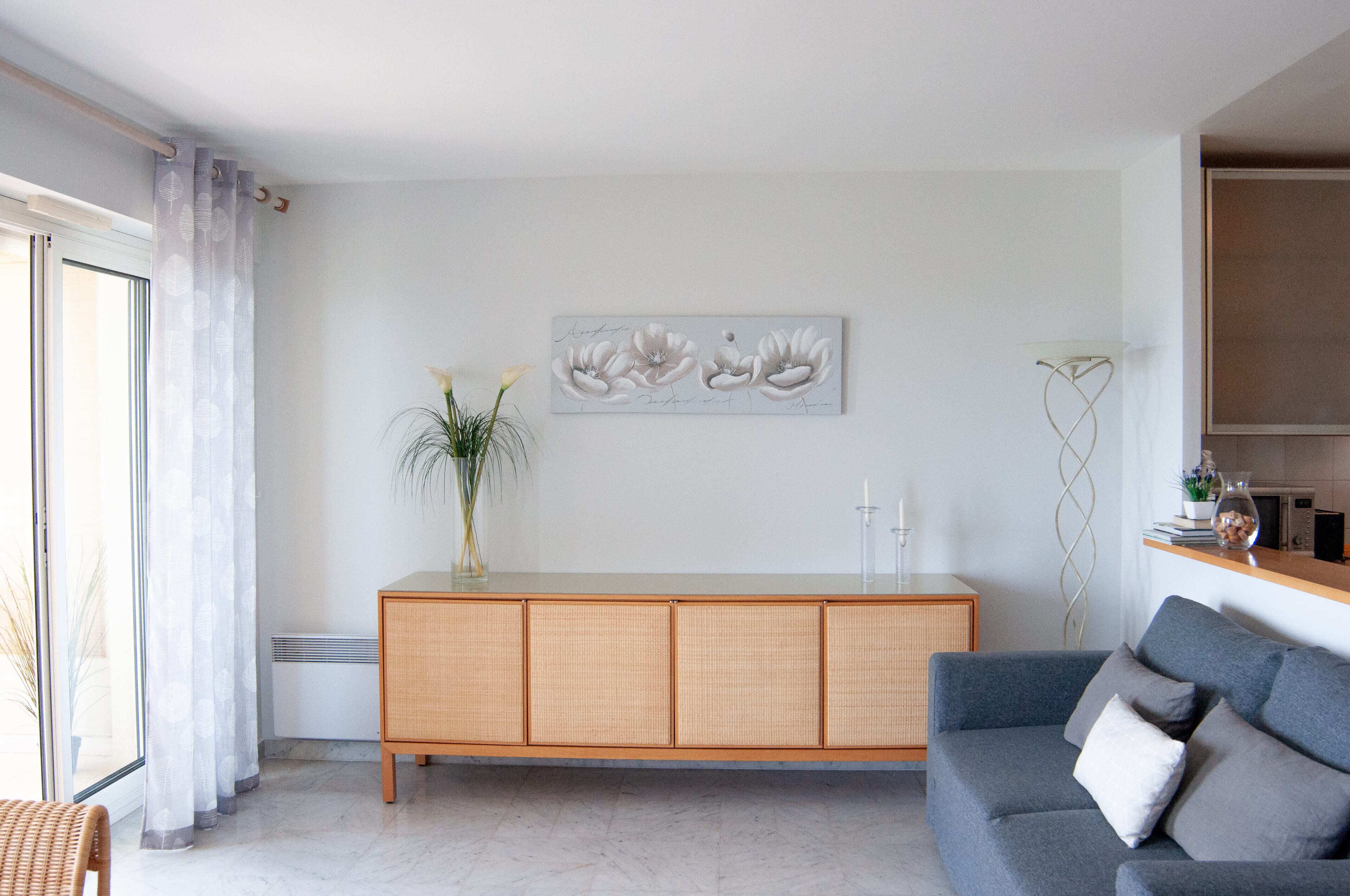 07. Terrace With Stunning View Of The Sea And Cap Ferrat, One Bedroom Apartment. - Villefranche-sur-Mer