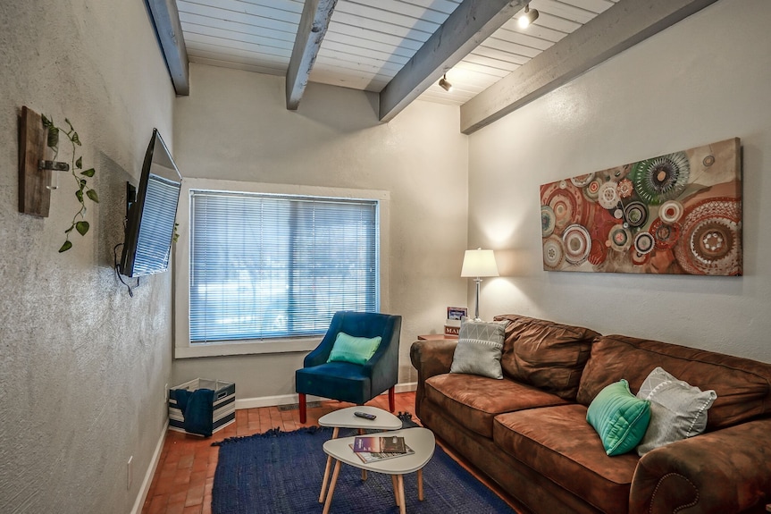 # 5: A Pie De Old Town Plaza, Camas King Y Queen, 2 Televisores - Albuquerque