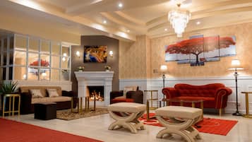 Sala de estar do lobby