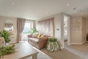Apartamento | Sala de estar | Smart TV de 49 polegadas com canais digitais 