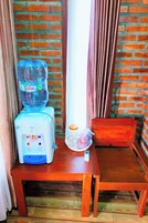 Quarto duplo, vista para a praia (with Air Conditioner) | Banheiro | Chuveiro, toalhas de banho