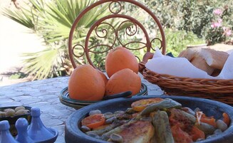 Café da manhã, almoço e jantar