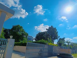 Entrada do alojamento