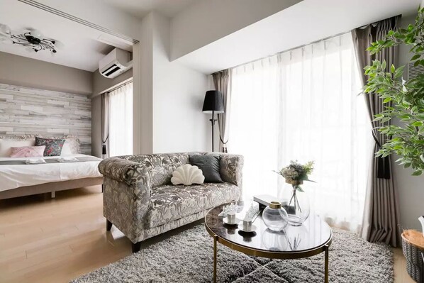 Apartamento | 1 quarto, secretária, Wi-fi grátis