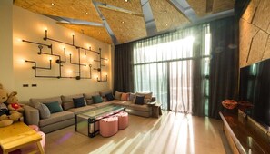 Sala de estar do lobby