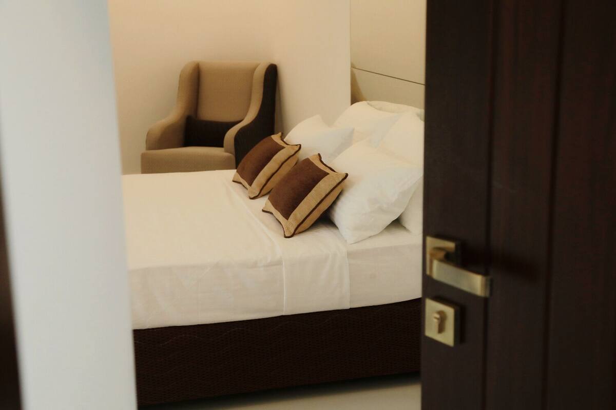 Apartamento superluxo | Quartos à prova de som, ferros/tábuas de passar roupa, Wi-Fi de cortesia