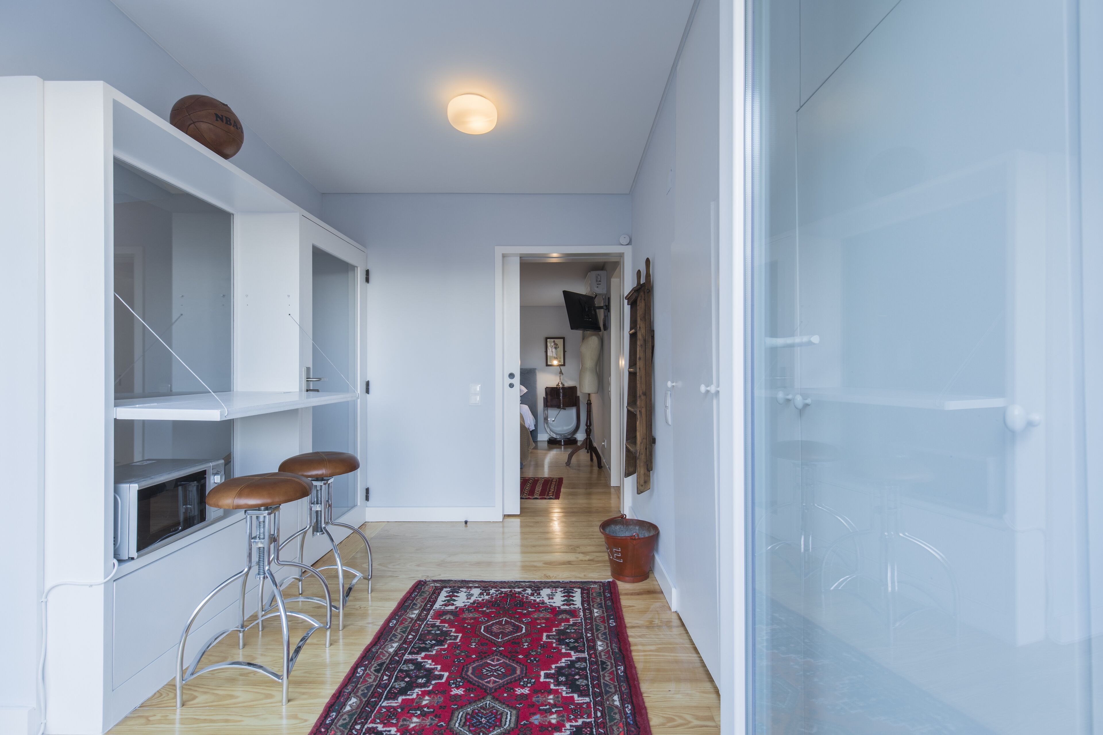 Estúdio, terraço (Sailing) | Kitchenette privada | Um frigorífico, uma placa de cozinha, utensílios de cozinha 