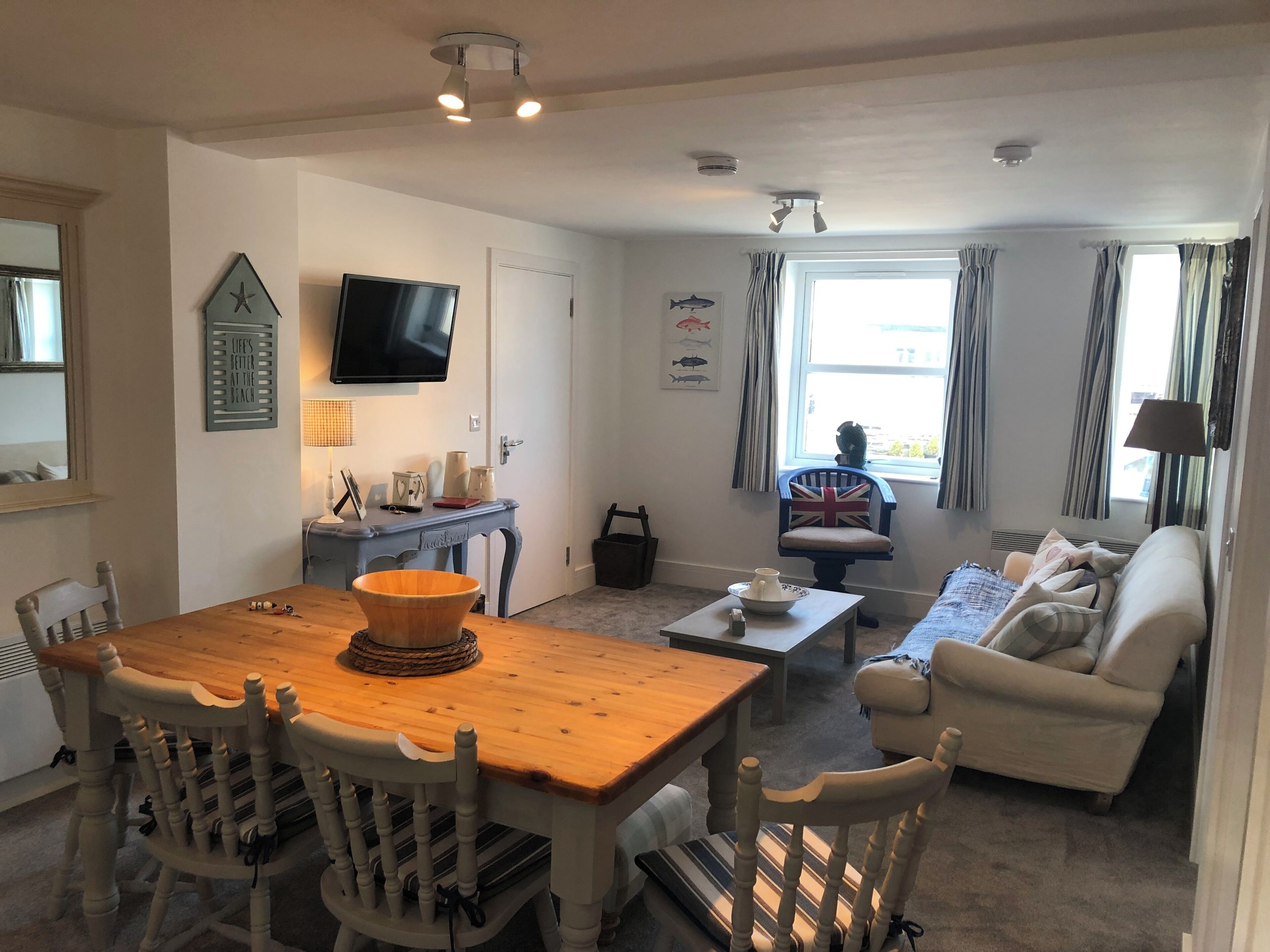 Lobber - Sea Views Apartment With Parking In A House Overlooking The Bay - Port Isaac