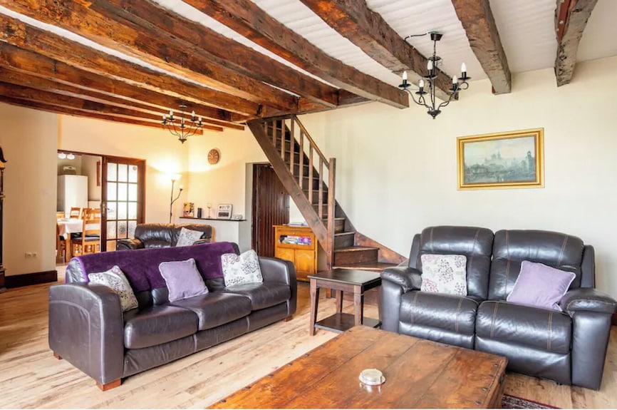 Grande Maison Avec Piscine, Terrasse, Spa, Bar Et Salle De Jeux. Chambres En Suite - Morbihan