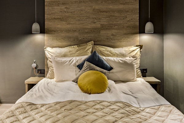 Quarto Duplo Deluxe | Com decoração personalizada, com mobília individualizada, secretária
