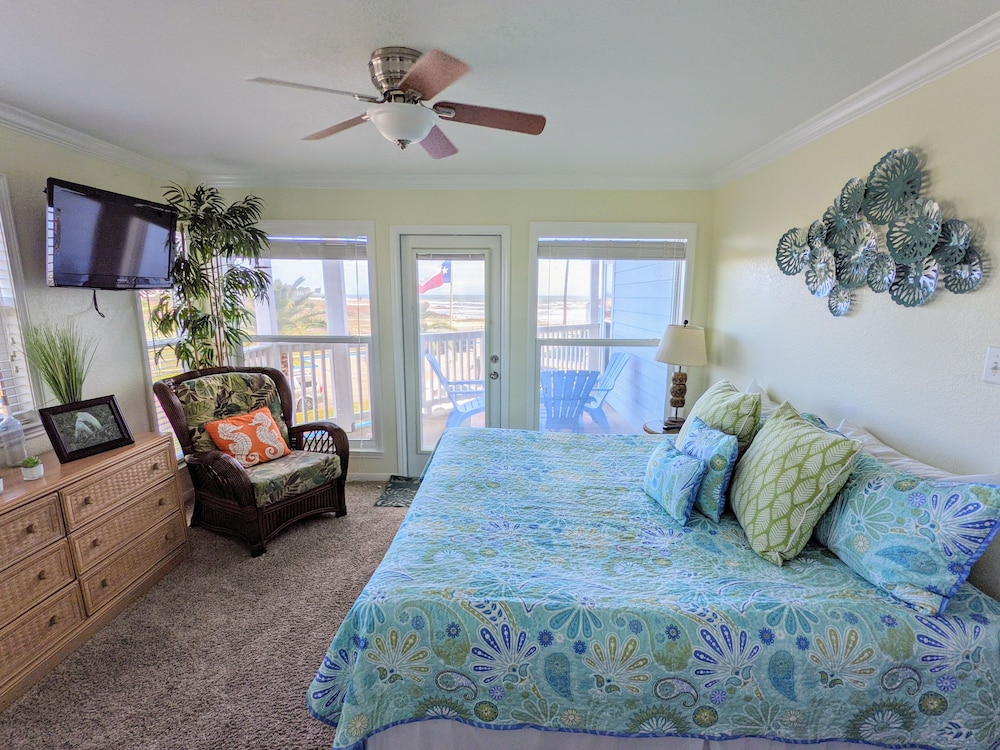 Hermoso Condominio 2/2 Directamente En La Playa! - Galveston, TX