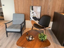 Quarto Exclusivo, 1 cama queen-size, varanda, vista para o oceano | Roupa de alta qualidade, camas de colchão pillowtop, minibar grátis 