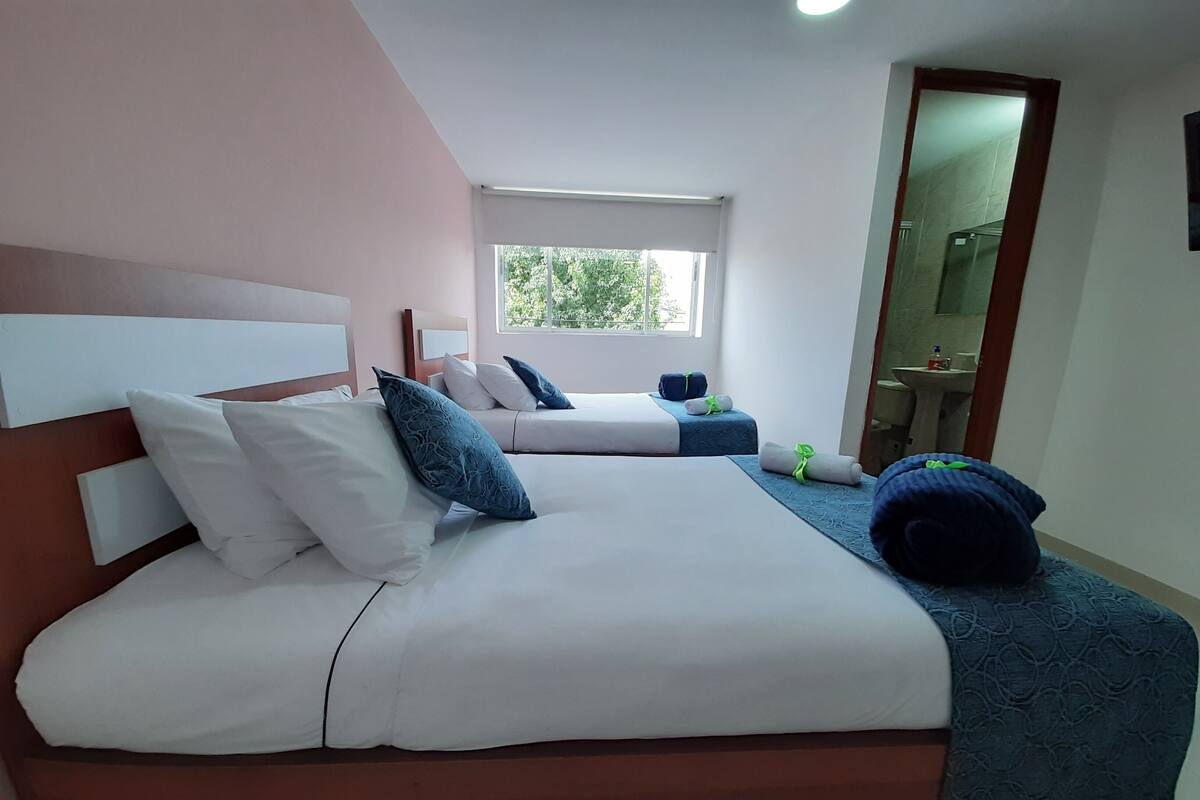 Quarto duplo conforto | Roupas de cama premium, edredons de pluma, camas Select Comfort