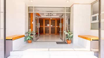 Entrada do alojamento