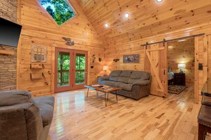 Cabana, 2 quartos | Área de estar