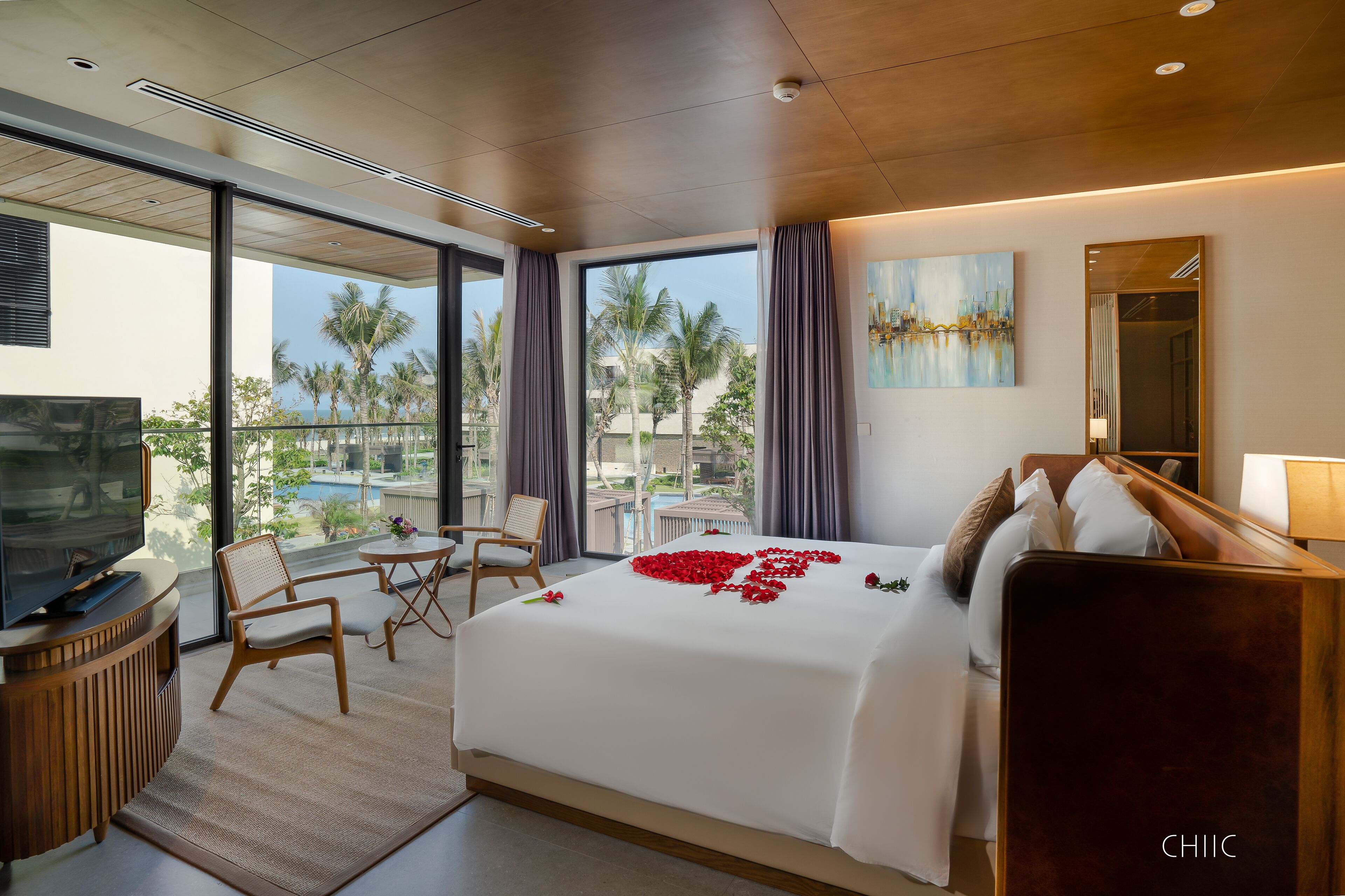 Villa de Luxo, 5 quartos, piscina privativa | Roupa de alta qualidade, edredões de penas, camas de colchão pillowtop 