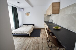 Individualmente decorados, individualmente mobiliados, cortinas blackout