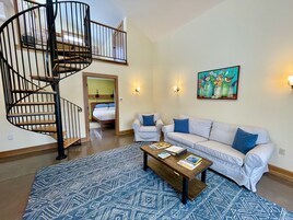 Cabana, 2 quartos, vista para a montanha (Lovely Lull Brook, Pet-Friendly) | Área de estar