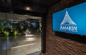 Entrada do alojamento