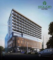 Fachada do alojamento (tarde/noite)