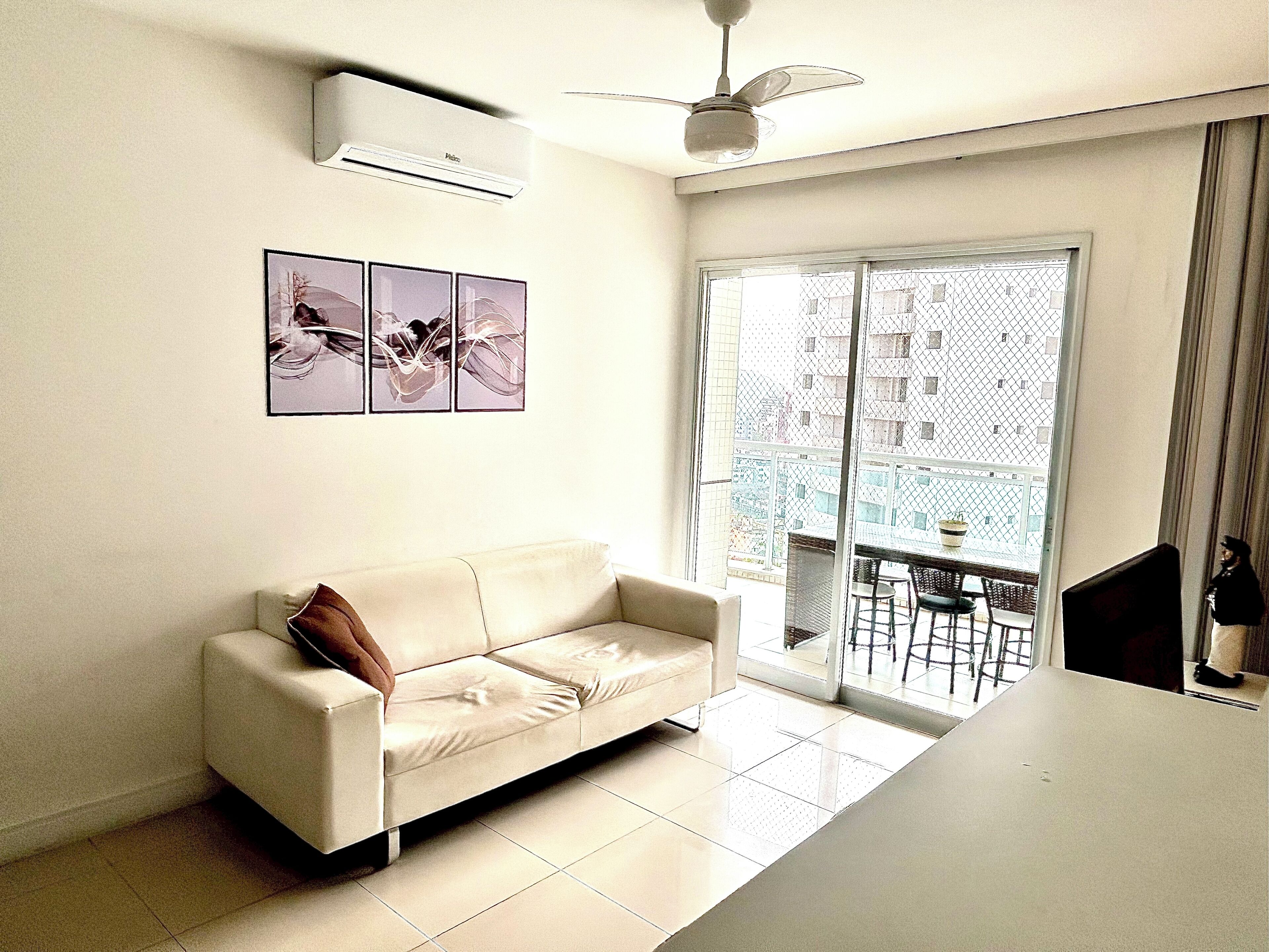 Apartamento Frente A La Playa De Asturias Con Piscina Con Vistas Al Mar. - Santos, Brasil