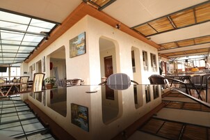 Terraço no piso superior