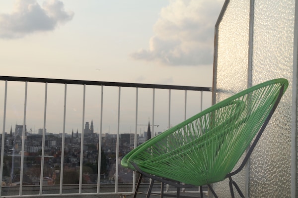 Mini Penthouse Amazing View Over Antwerp - Antwerp